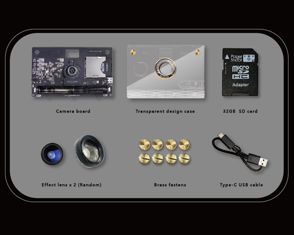 Paper Shoot | CROZ Vangurd Camera ヴァンガードカメラ デジタルトイカメラ