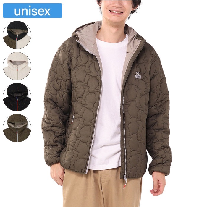 CHUMS チャムス ブービーステッチパテッドパーカー ユニセックス