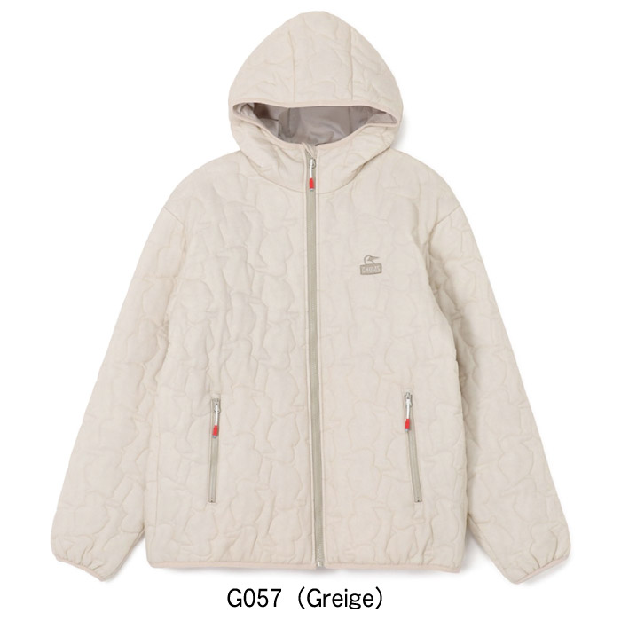 CHUMS チャムス ブービーステッチパテッドパーカー ユニセックス