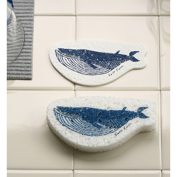 【お取り寄せ】【ロット＝5】イーオクト E.OCT ecomfortHouse kata kata ポップアップスポンジ くじら NIKTC0303 | 卸・問屋・卸売り・BtoB仕入れ【ワイ ...