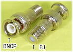 【SA-43755】 防犯カメラ・監視カメラ用 変換コネクター BNCP-FJ| 屋外/屋内対応可能な最新の防犯カメラを買うなら通販NET