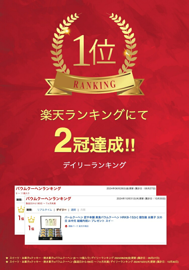 匠や本舗 美食バウムクーヘン HRKB-15 | ギフト用品 | 通販パーク本店
