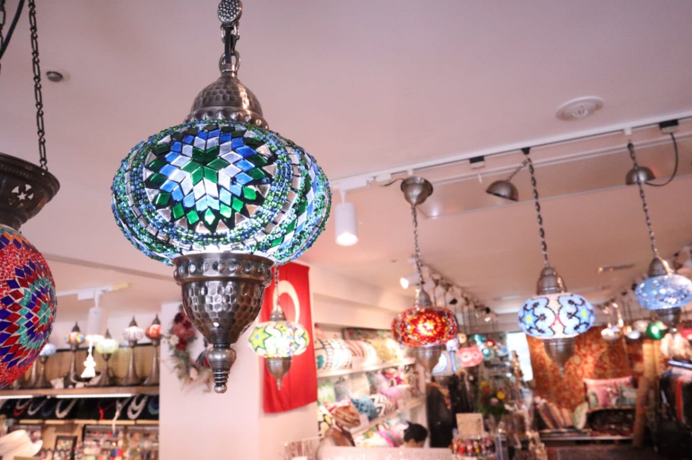 トルコモザイクランプ C10 | トルコランプ | Turquoise World （ターコイズワールド）