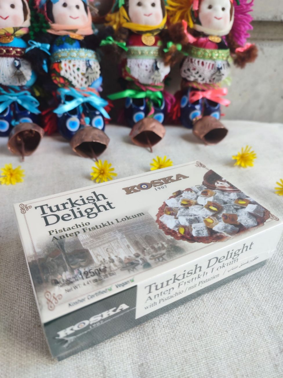 KOSKA ターキッシュディライト ピスタチオのロクム | 食品 | Turquoise World （ターコイズワールド）