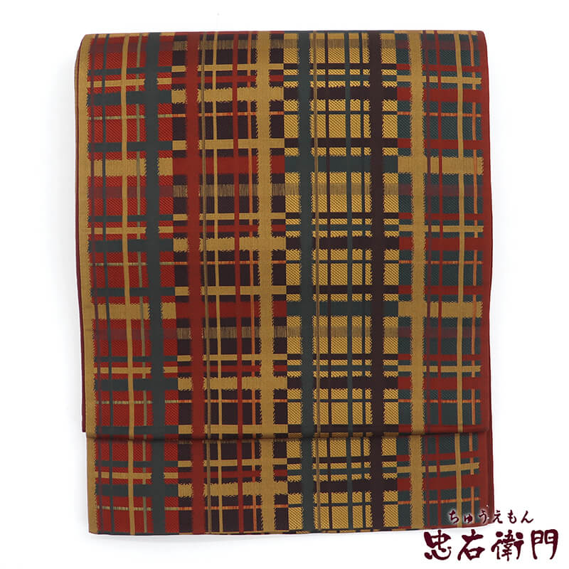 【中古】 袋帯 おしゃれ袋帯 正絹 芥子 長さ438cm 幅31cm リサイクル 和装 おしゃれ着向き 礼装 フォーマル 着物 仕立て上がりリサイクル帯 送料無料 即日発送 - 帯,おしゃれ ...