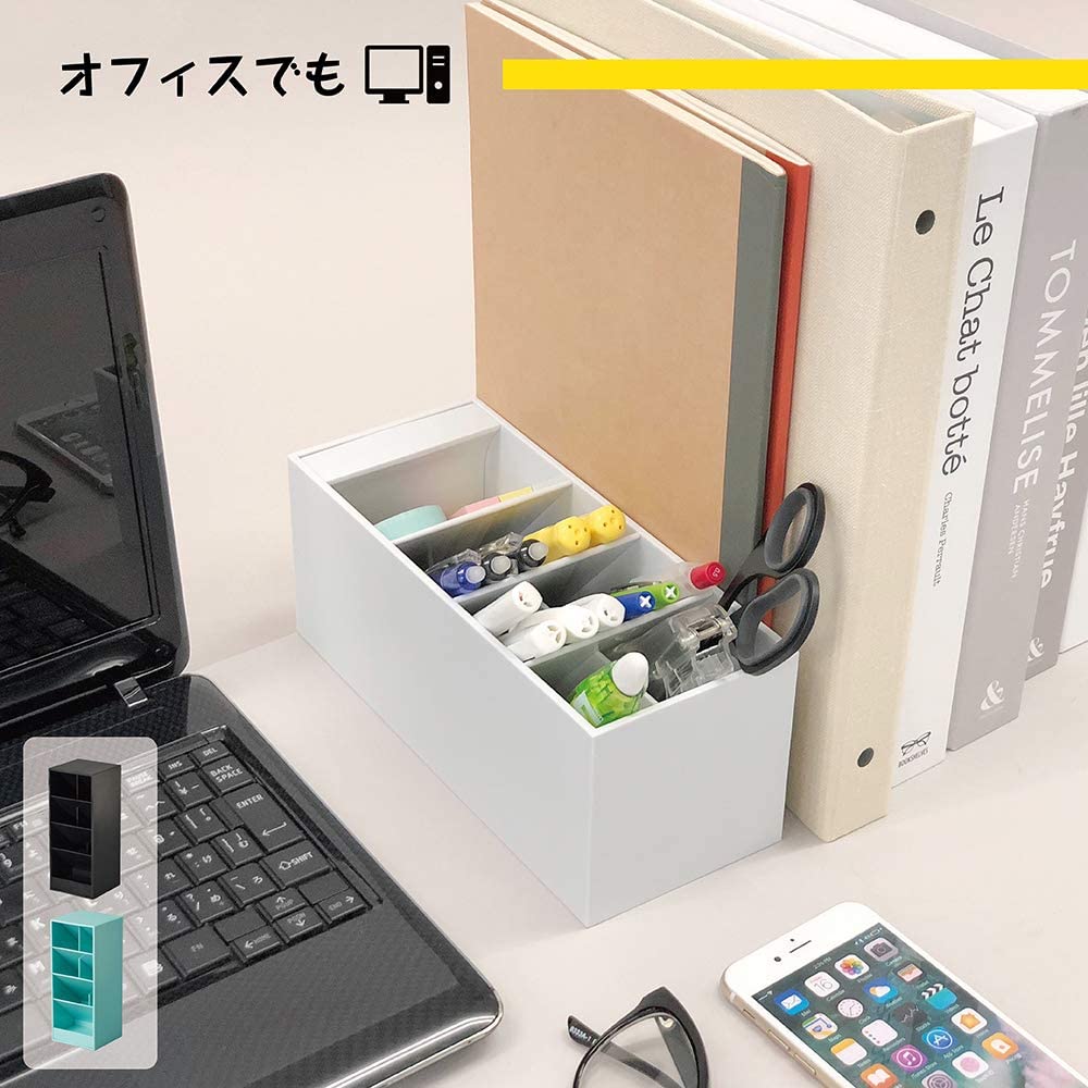 縦にも横にも置けるカール CARLツールスタンド ブラックTS-002-Kツールスタンド ペン立て 収納ケース見つけやすい｜上野文具公式オンラインショップ