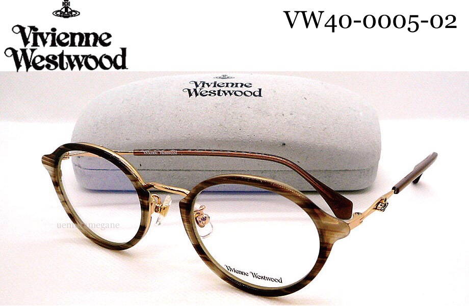 Vivienne Westwood ヴィヴィアン・ウェストウッド VW 40-0005-02 49mm メガネフレーム vw40-0005 ...