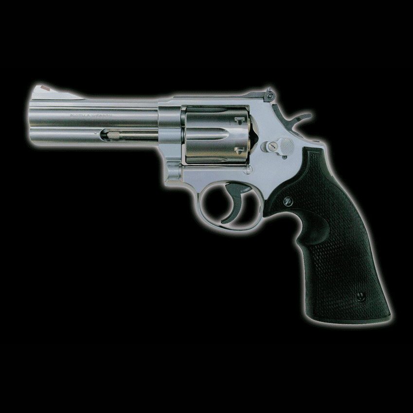 マルシン S&W M686 6mm Xカートリッジ仕様 ABS 木グリップ SV