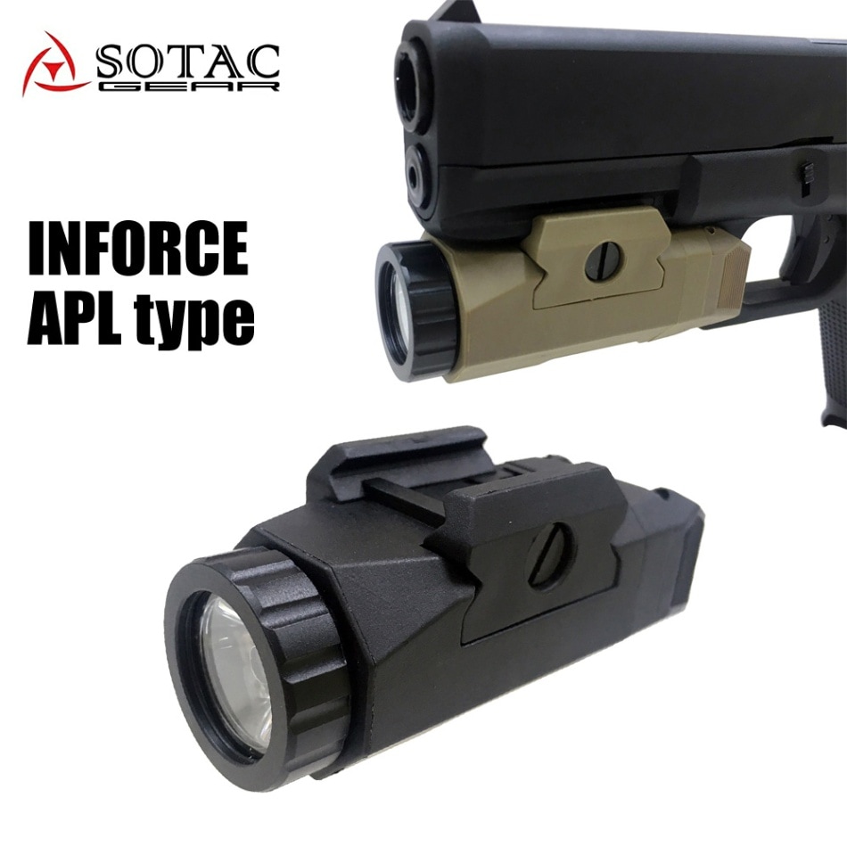 SOTAC INFORCE APLタイプ ピストルライト BK