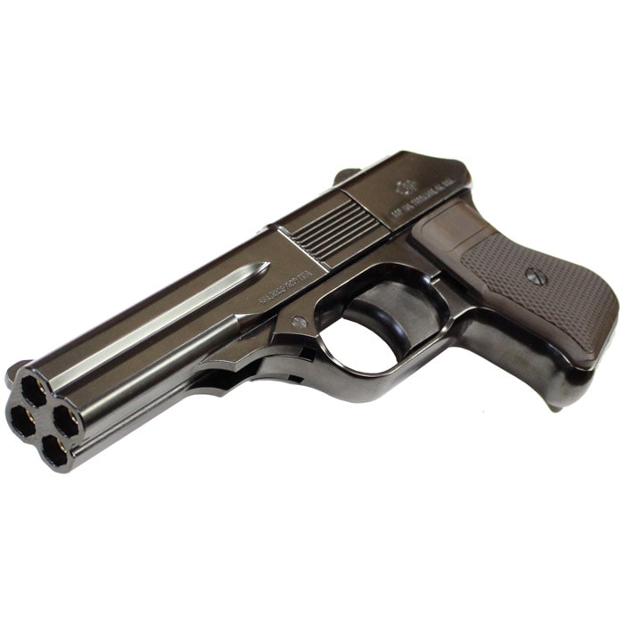 マルシン COP357 6mm ガス ロングバレル ABS マットブラック ≪木目調HWグリップ仕様≫