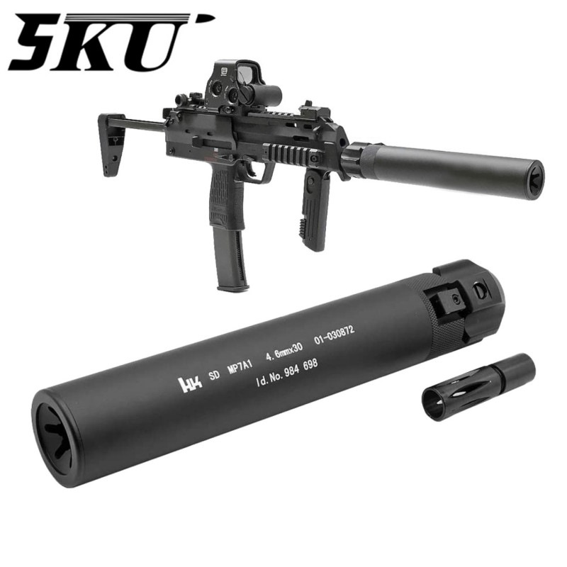 【特価！20%OFF】5KU MP7A1 サプレッサー（KSC/KWA/Umarex）