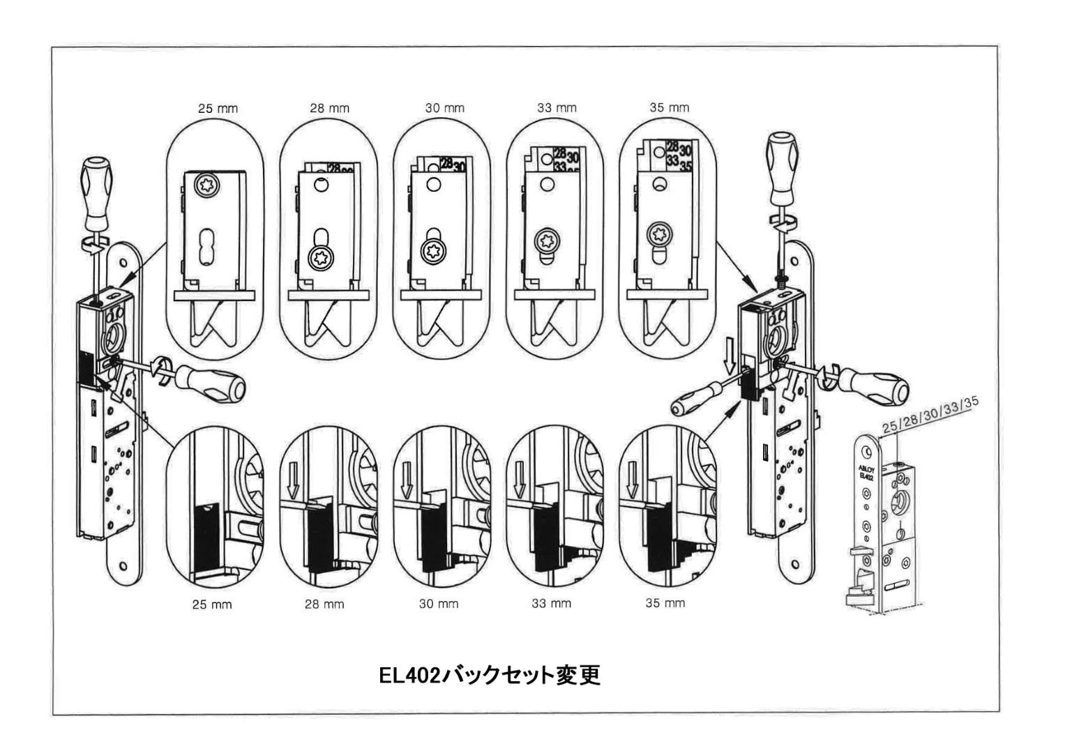 ABLOY EL402 アブロイ 狭框用型電気錠 | その他メーカー,ABLOY | 電気錠、電気錠システム、防犯製品通販 ULオンライン