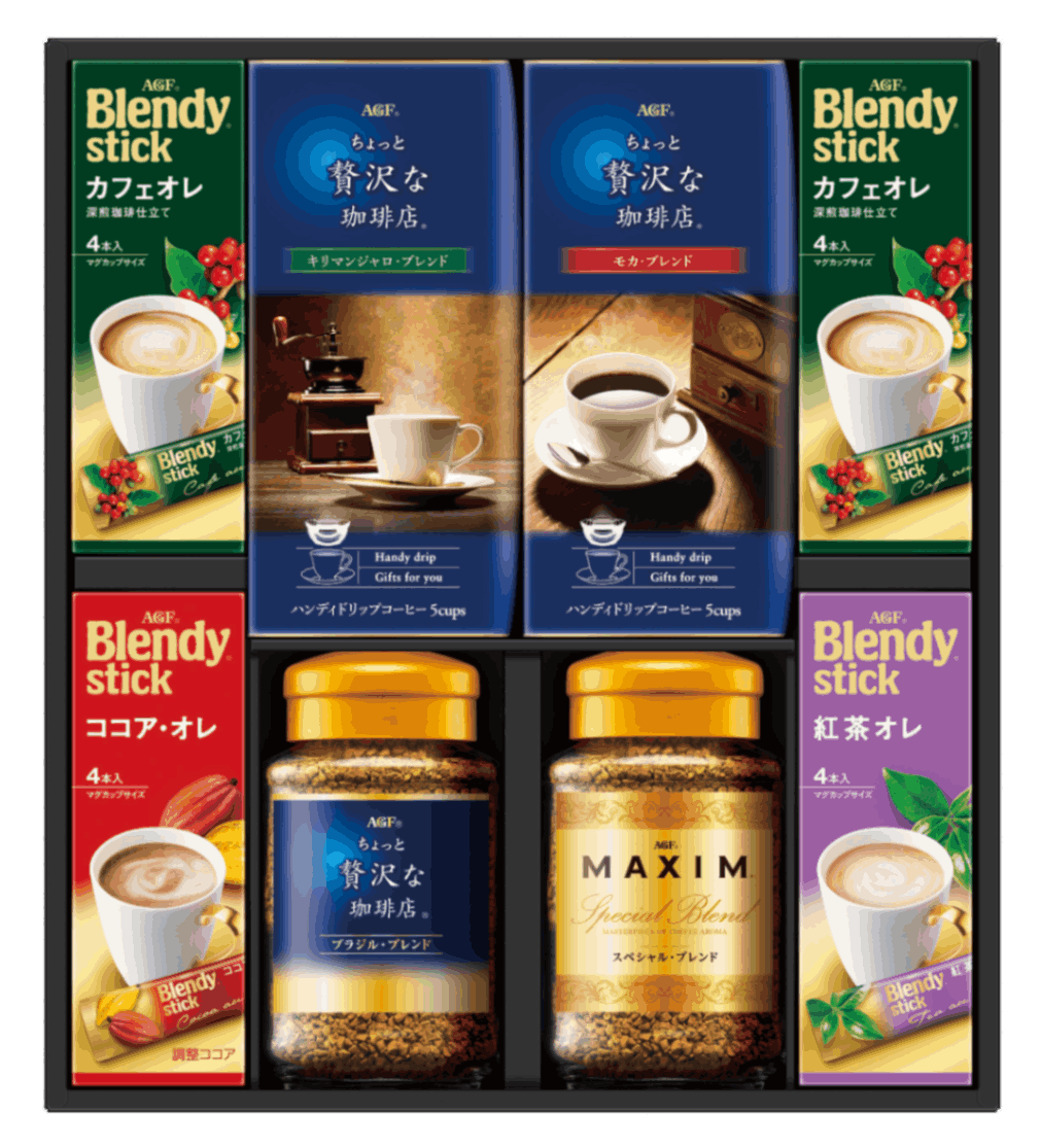 お歳暮 ギフト AGF コーヒーセレクションギフト CA-30T (-4369-112-)｜うまたゆ公式通販