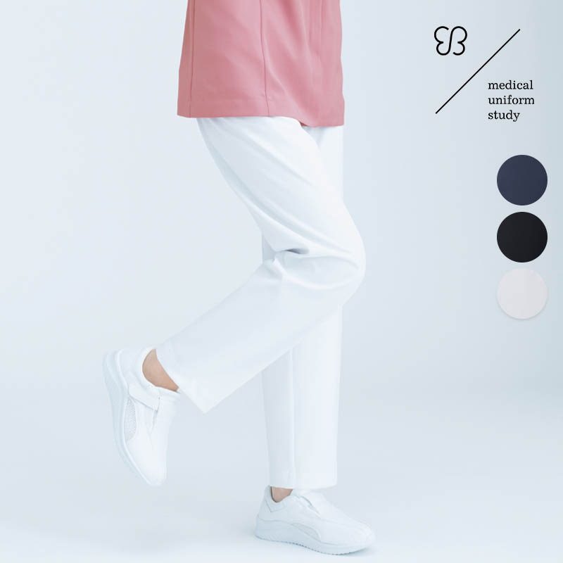 medical uniform study パンツ（ノータック・ウエスト総ゴム・ひも入）UM701[女性用] [ウカスクラブ] [uka ウカ] [MONTBLANC モンブラン] | すべて ...
