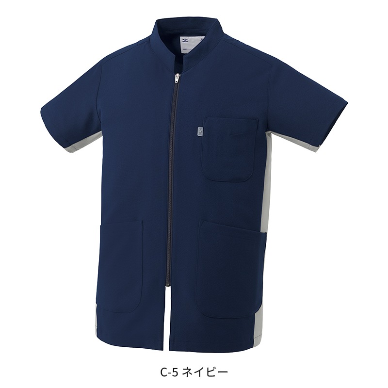 ファスナースクラブ [男女兼用] MZ-0403 | MIZUNO（ミズノ）,スクラブ | 医療白衣のいしまる