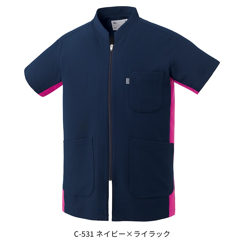 ファスナースクラブ [男女兼用] MZ-0403 | MIZUNO（ミズノ）,スクラブ | 医療白衣のいしまる