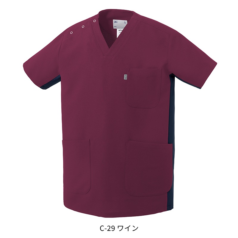 スクラブ [男女兼用] MZ-0404 | MIZUNO（ミズノ）,スクラブ | 医療白衣のいしまる