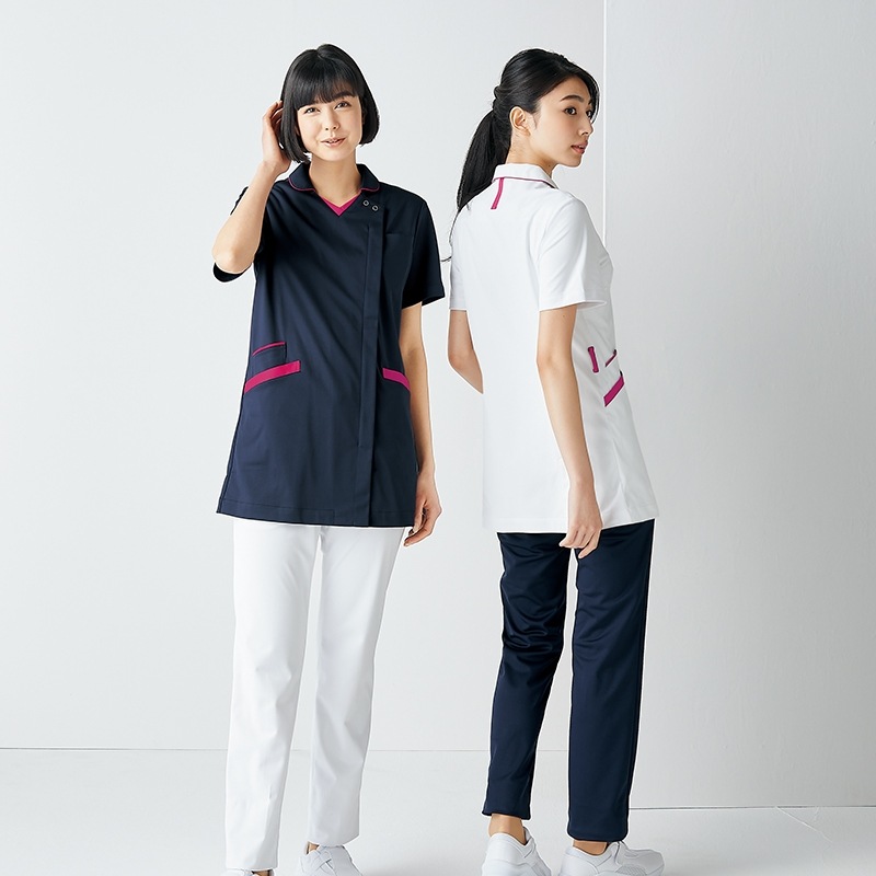 【即日発送】スクラブ 半袖 73-2274 [女性用] | スクラブ | 医療白衣のいしまる