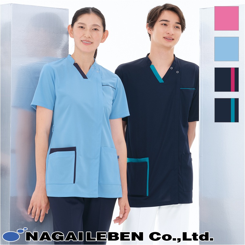 スクラブ [男女兼用] JD-5107 Naway ナウェイ | 動きやすいといえばコレ！ スクラブ上下特集 | 医療白衣のいしまる