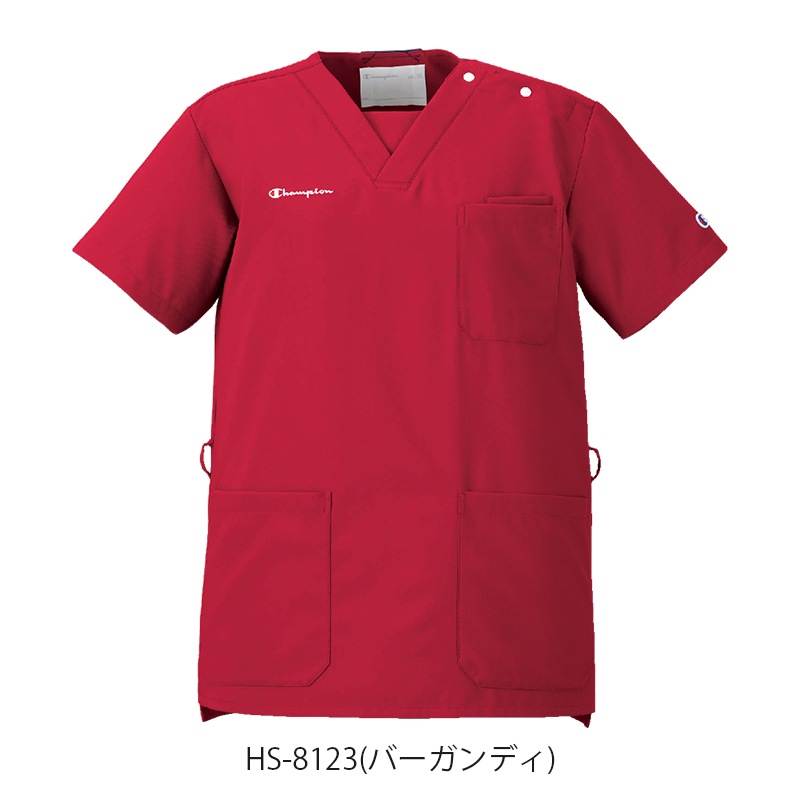 白衣 スクラブ（男女兼用） HS-8121 HS-8122 HS-8123 Champion チャンピオン ONWARD オンワード 医療白衣 ...