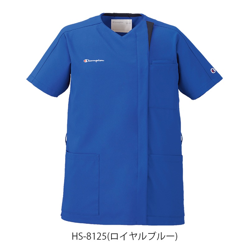 白衣 スクラブ（男女兼用） HS-8121 HS-8122 HS-8123 Champion チャンピオン ONWARD オンワード 医療白衣 ...