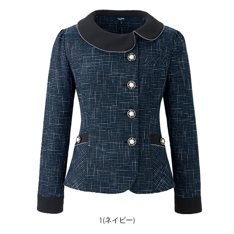 ジャケット 82040 【5-15号】 enjoie アンジョ ア [秋冬用] enjoie アンジョア | ジャケット,オールシーズン（秋冬 ...