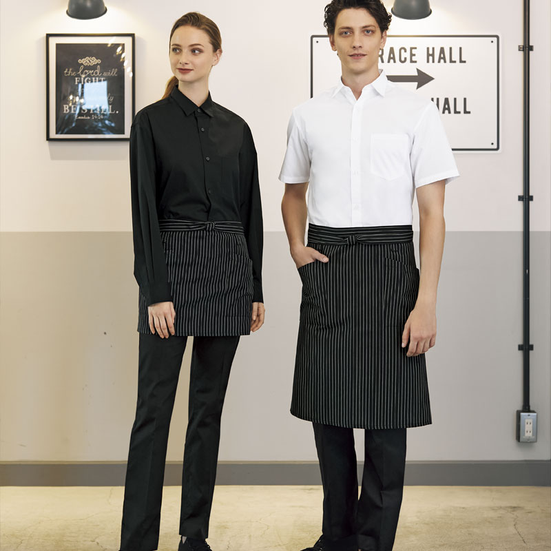 【特価】ショートエプロン [男女兼用] T-7933 arbe アルベ CHITOSE チトセ | すべての商品 | 飲食店制服 いしまる