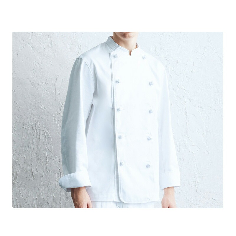 【特価】コックコート 長袖 [男女兼用] CA-114 arbe アルベ CHITOSE チトセ | コックコート,長袖 | 飲食店制服 いしまる