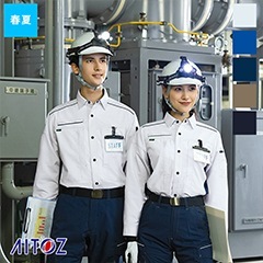 長袖シャツ AZ-3535 [男女兼用] AITOZ アイトス | コンプレッション,春夏用 | バートル作業服通販いしまる