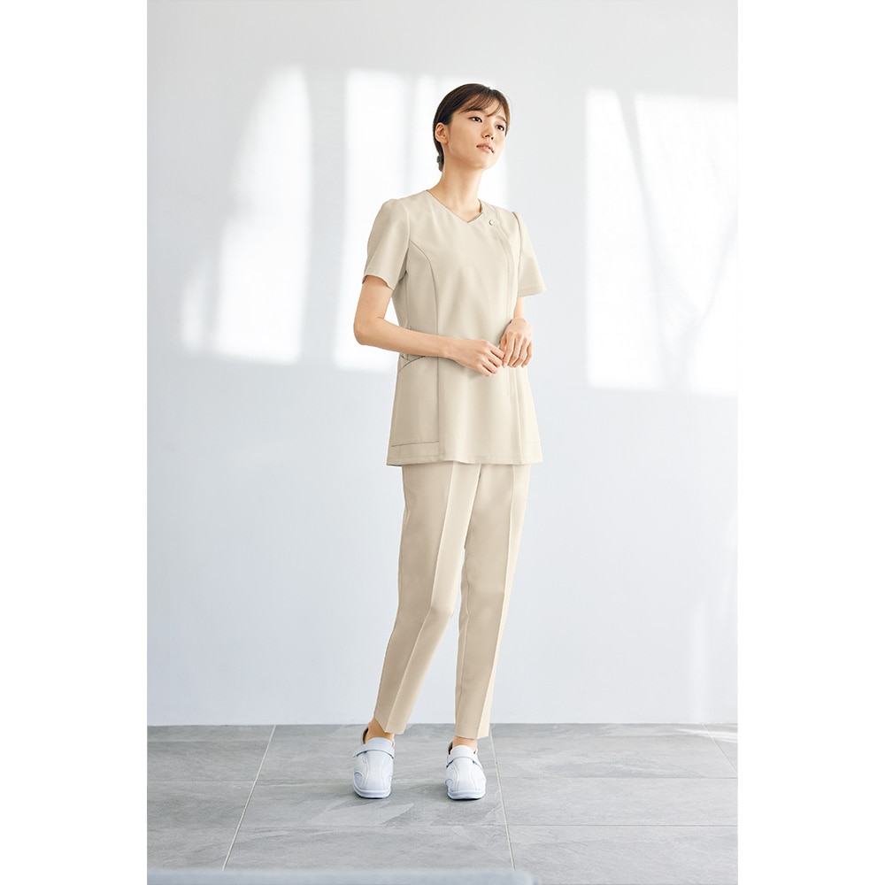 アンジョア en joie スクラブ 42052 レディース ユニフォーム クリニック エステサロン リラクゼーション かわいい 宅配のみ