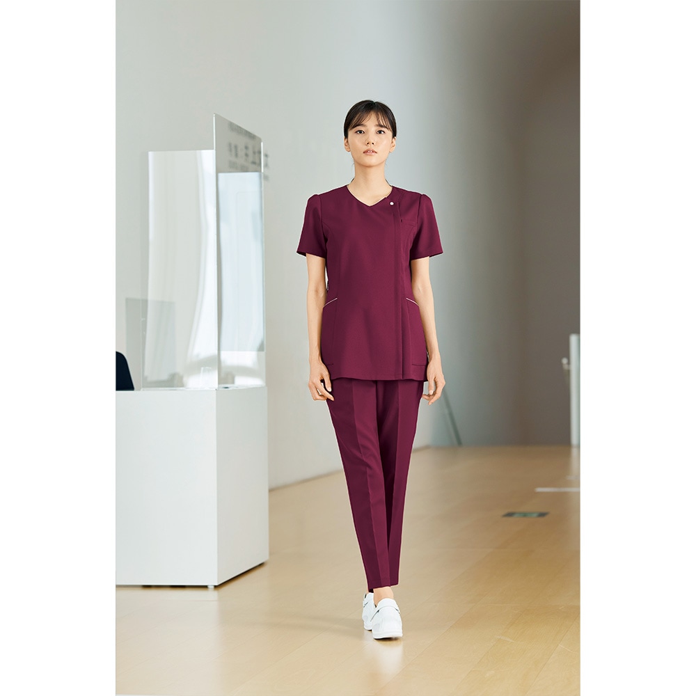 アンジョア en joie スクラブ 42052 レディース ユニフォーム クリニック エステサロン リラクゼーション かわいい 宅配のみ