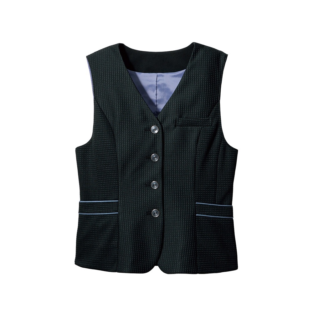 FOLK nuovo フォーク ヌーヴォ FV36359 レディース ベスト(ホルダーループ付) ニット 事務服 医療事務 オフィス ユニフォーム