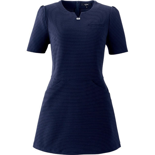 エステ＆スパ,トップスエステ制服ユニフォーム 半袖チュニック 46550