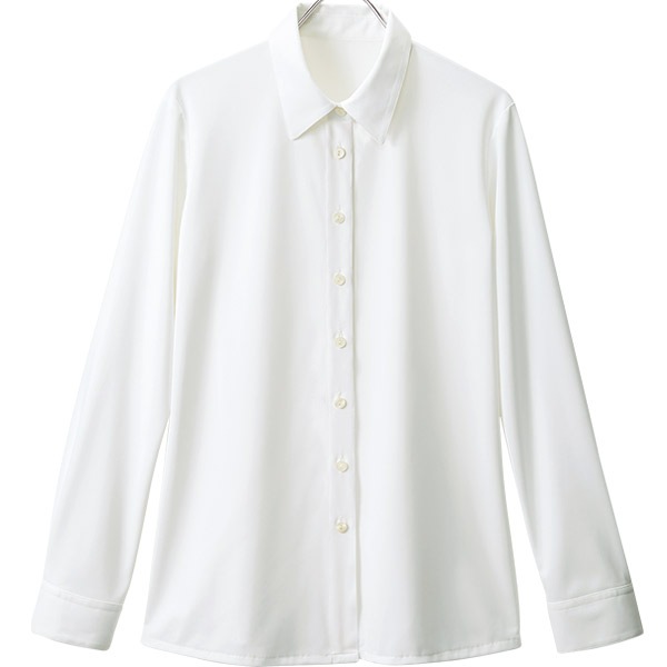 事務服,ブラウス,ニット【抗ウイルス・抗菌】事務服 長袖シャツブラウス AR1402 エアリートリコット アルファピアの通販｜事務服・白衣 ...
