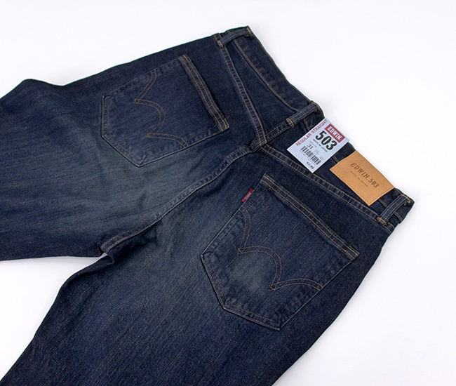 EDWIN エドウイン メンズ 503 レギュラーストレートパンツ 中色ブルー/中色ブルー2[E50313]【BASIC】の通販サイト【ユナイテッドオーク｜unitedoak】