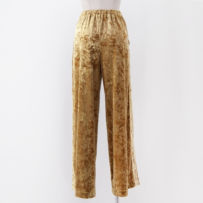 【SALE 40%OFF】TOMORROWLAND MACPHEE マカフィー レディース クラッシュベロア イージーワイドパンツ[12-04-34-04232]【2023FW】【返品交換不可 ...