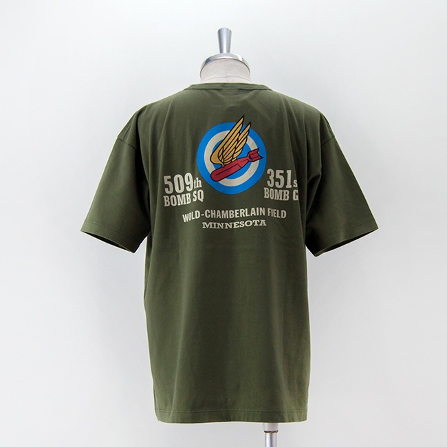 BUZZ RICKSON'S バズリクソンズ メンズ ガバメントイシュー半袖Tシャツ 509th BOMB SQ.[BR79401]【2024SS】の通販サイト【ユナイテッドオーク ...