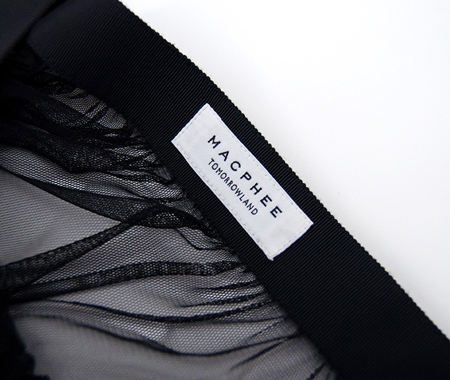 【SALE 40%OFF】TOMORROWLAND MACPHEE マカフィー レディース メッシュスパンコール ラップスカート[12-05-42-05231]【2024SS】【返品交換不可 ...