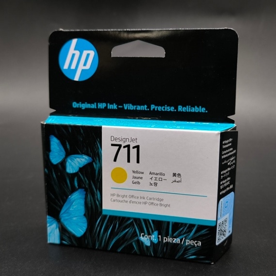 557 HP711 イエロー | 製図用品,HP インクカートリッジ | 測量・建築用品のアップフィールド株式会社