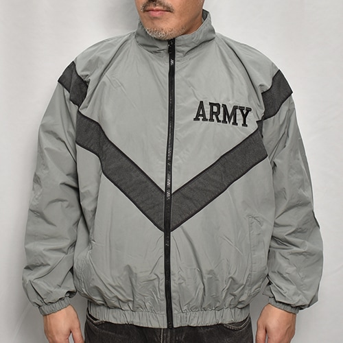US Army/IPFU Reflective Nylon Jacket（USミリタリー ナイロンジャケット）グレー [z-9844B ...