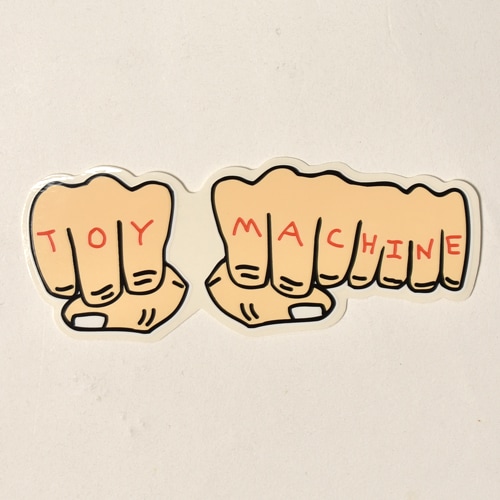 Toy Machine/Fist Sticker（トイマシーン ステッカー） [a-7996] | ステッカー | | US ONLINE SHOP