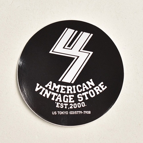 US Shop Logo Sticker（アス ステッカー） [a-8059] | ステッカー | | US ONLINE SHOP