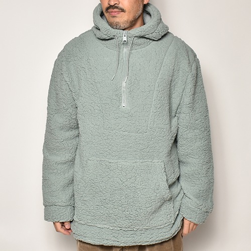 Earth Ragz/Sherpa Hooded Jacket（アースラグズ フードジャケット）グリーン [a-4200] | ジャケット ...