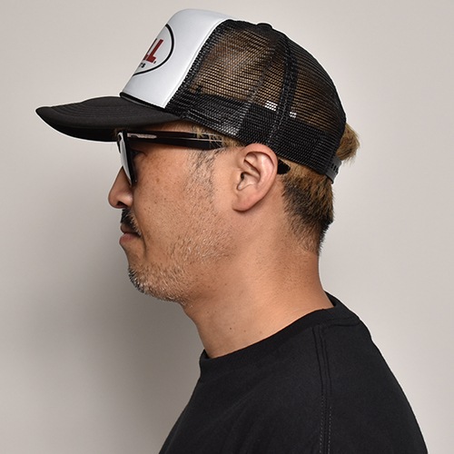 Bell Helmets/Trucker Mesh Cap（ベル メッシュキャップ）ブラック×ホワイト [a-5951] | キャップ&ハット ...