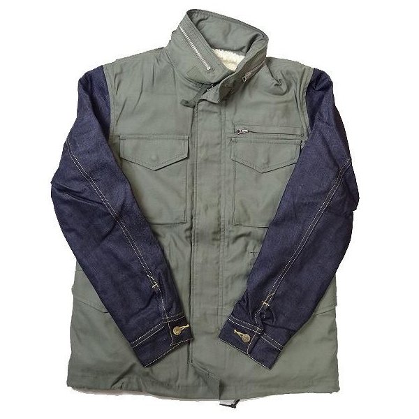 【SALE】 ALPHA ×Lee アルファー コンビネーション M-65 リジット ショートジャケット ミリタリージャケット | すべての商品 | USUALGAMENTS(ユージュアルガーメンツ)