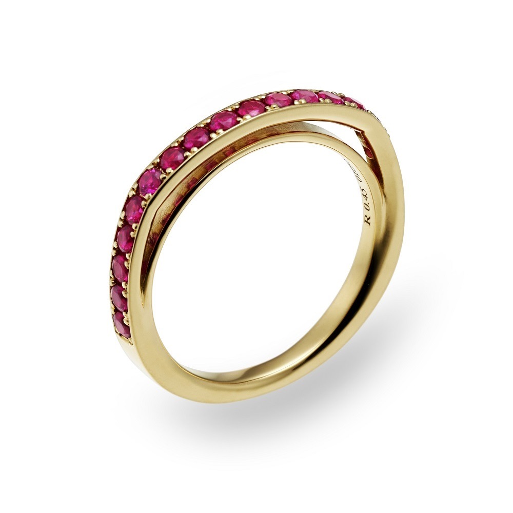 K18 K-Line 120thリング （ルビー） | リング | UYEDA JEWELLER ONLINE SHOP