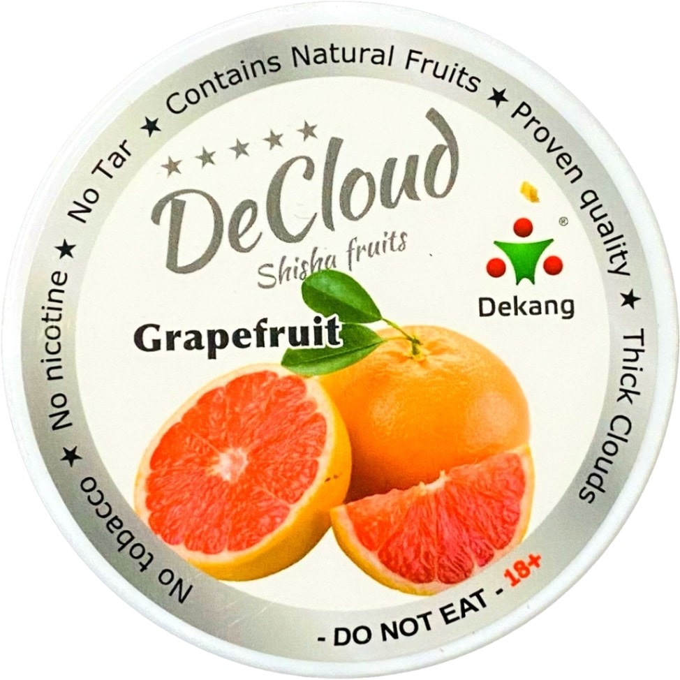 Decloud Silver Grapefruit 50g | ノンニコチンフレーバー,Decloud(デクラウド) | シーシャ・水たばこ ...