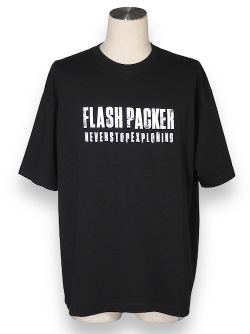 ビッグシルエット TEE (XT-DRC) BLACK FLASH PACKER フラッシュパッカー | トップス,Tシャツ・カットソー(半袖) | Verite Online Shop