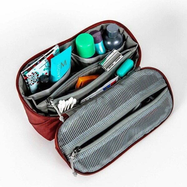 EVERGOODS CAP2 - Civic Access Pouch 2L Burgundy [エバーグッズ]