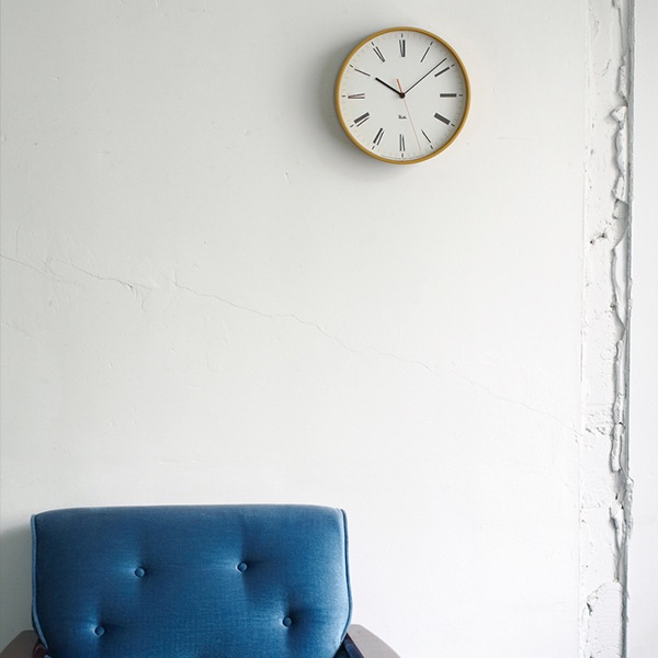 壁掛け時計 掛け時計 時計 壁掛け おしゃれ ウォールクロック レムノス Lemnos アナログ リキローマンクロックアナログ時計 シンプル ...